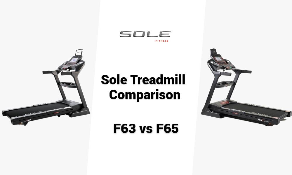 Sole F63 vs. F65 Treadmill Comparison - Cardio Online Superstore