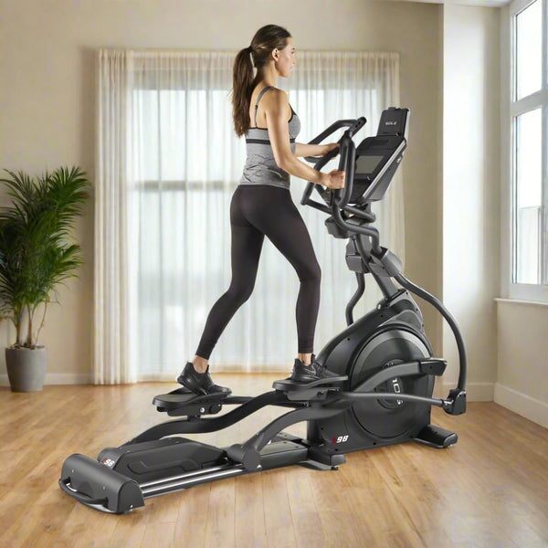 Elliptical Trainers with Adjustable Stride Lengths