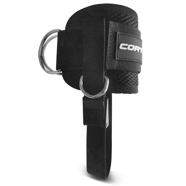 CORTEX Premium Ankle Strap Cuff Cable Pulley Attachment Pair - Cardio ...