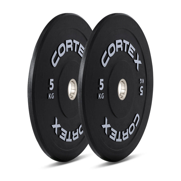 Cortex 70kg Black Series V3 Bumper Plate Set - Cardio Online Superstore