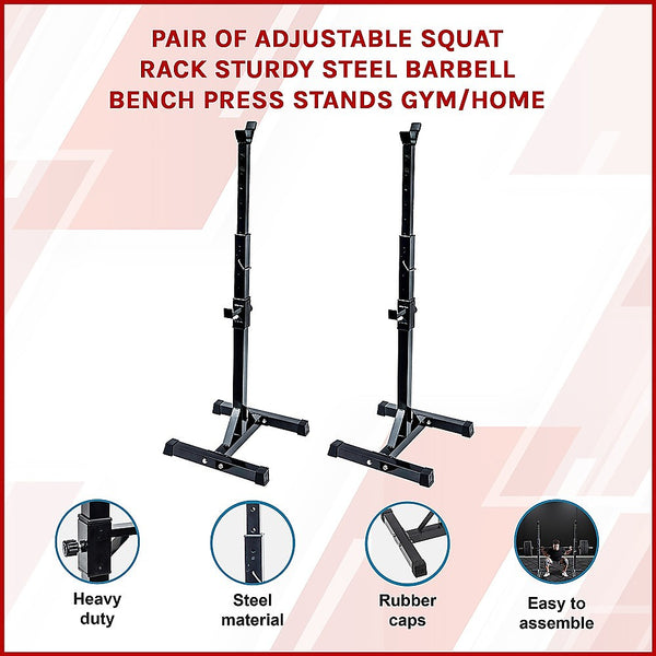 RTM Adjustable Squat Rack - Cardio Online Superstore